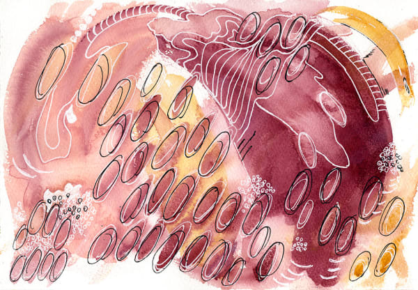 Abstract Aquatic Animals by Jamie Thomson | Artwork Archive