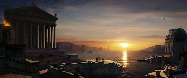 Roman Harbor from the exhibition Made In The USA: Comics to ...