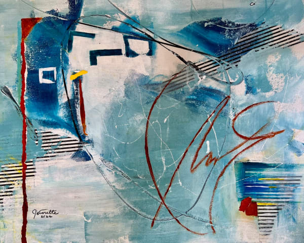 Lean Into the Full Texture of Now by Jean Vivrette | Artwork Archive