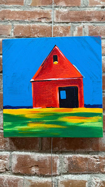Little Red Barn by Nicholas K Clark | Artwork Archive