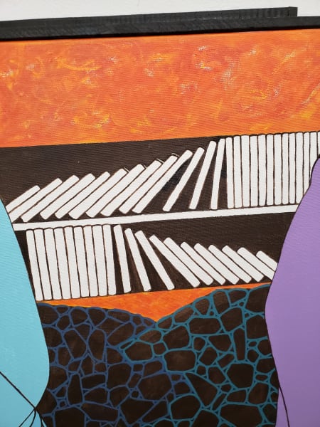 Domino Theory from the exhibition Joseph Lofton: Retrospective, "50 ...