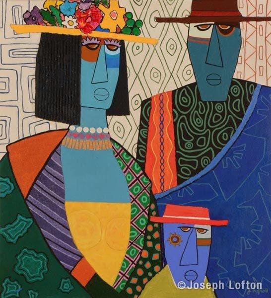 Family Blue from the collection of Joseph Lofton | Artwork Archive