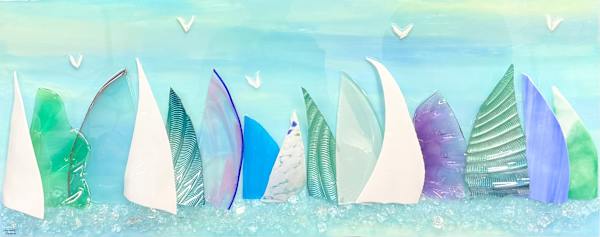 Sails On The Horizon by Janet Sams | Artwork Archive