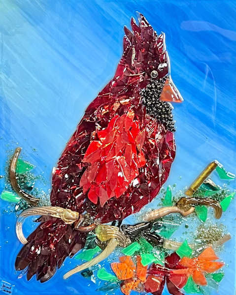 Scarlet Guardian by Janet Sams | Artwork Archive