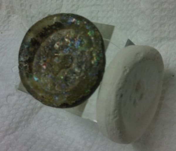 Egyptian Glass Weight for Gold Coins from the collection of Brenau ...