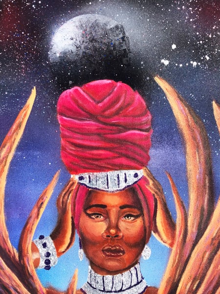 Adjusting The Crown by Reggie Griffin | Artwork Archive
