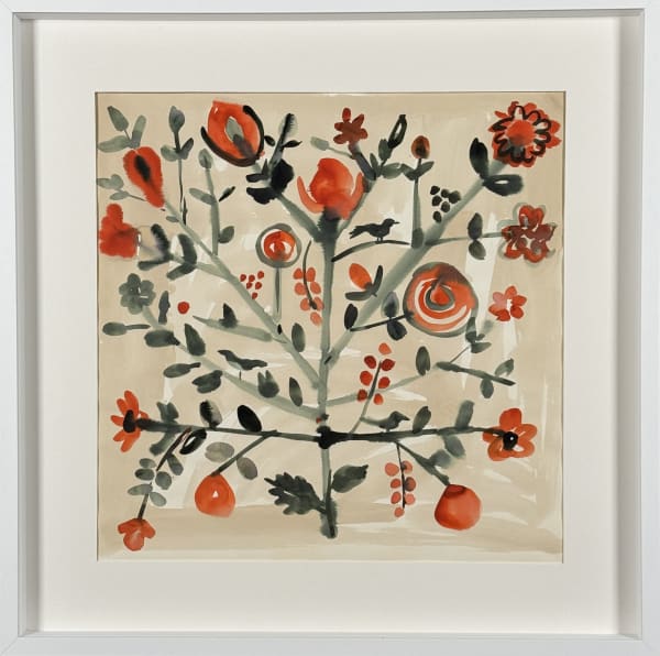 Vera Paints a Flower Tree from the collection of The Vera Neumann ...