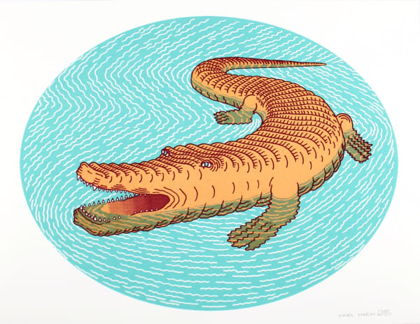 Crocodile from the collection of John Feustel | Artwork Archive