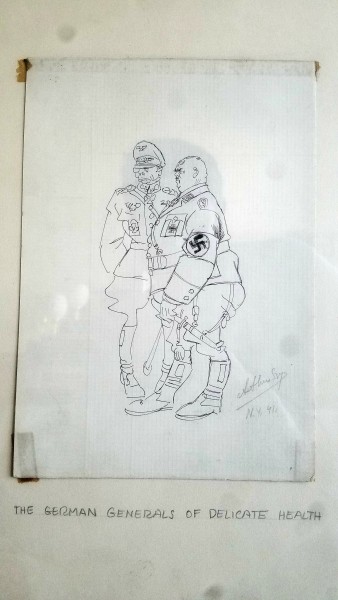 The German Generals of Delicate Health from the collection of Satiric ...