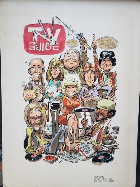 TV Guide prelim cover WKRP from the collection of Satiric Art (Nothing ...