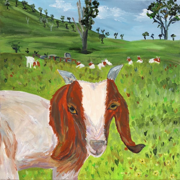 Vincent Van Goat by Rachel Rae | Artwork Archive