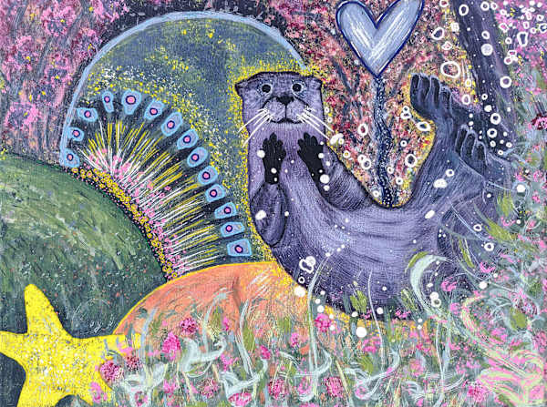 You Otter Dive Into That Star Hidden Within by Roshni Patel | Artwork ...