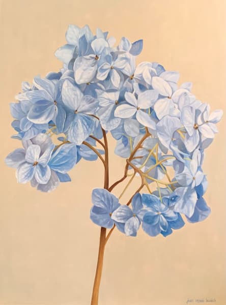 Portrait In Blue from the collection of Art Studio Hamptons Gallery ...