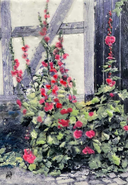 Danish Hollyhocks from the exhibition Smalls For The Walls 2025 ...