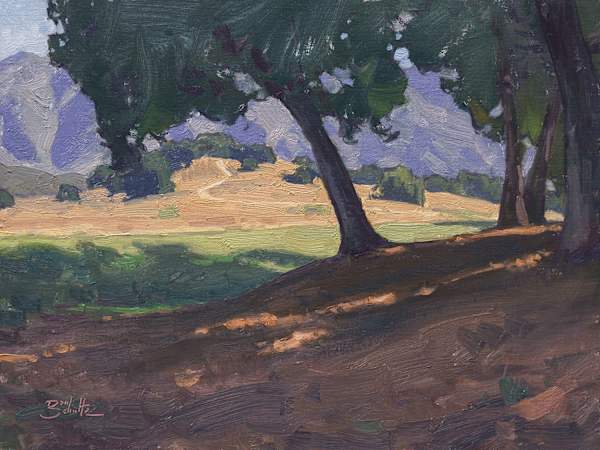 "Shade of the Oaks" by Dan Schultz | Artwork Archive