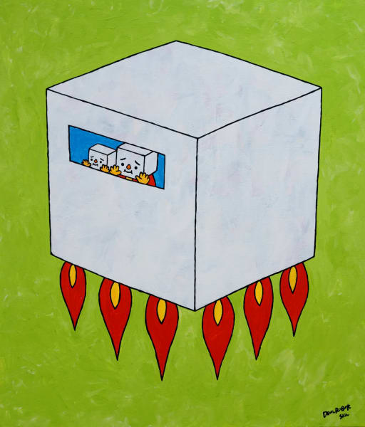 To-Fu spaceship - Green from the collection of The Alter Space ...