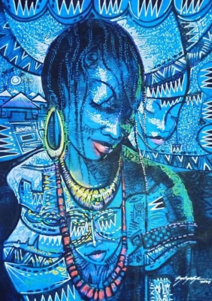Bluebond by Soji yoloye | Artwork Archive