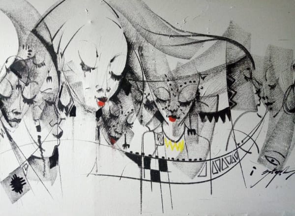Feminine touch by Soji yoloye | Artwork Archive