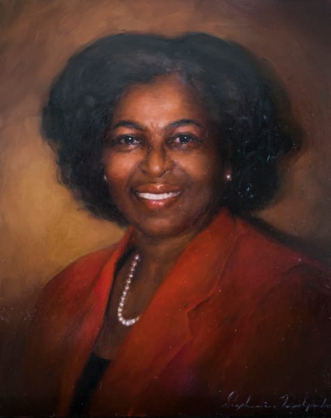 PORTRAIT OF MYRA THOMPSON by Stephanie Deshpande | Artwork Archive