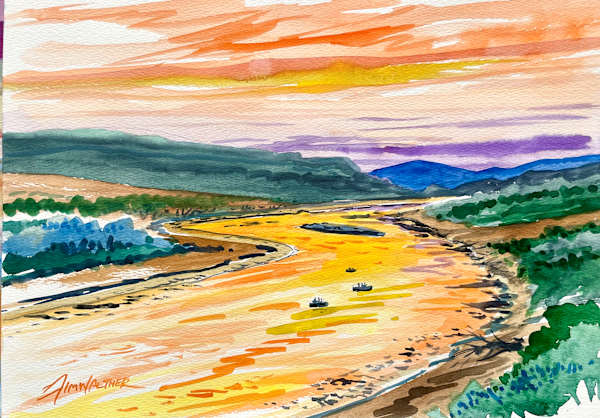 Floating the Rio Grande by Jim Walther | Artwork Archive
