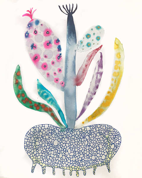 Collection Totem 30cm x 42 cm from kelly mccallum | Artwork Archive