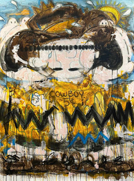 Crying Cowboy from the exhibition Artvia Design presents "Art for a ...