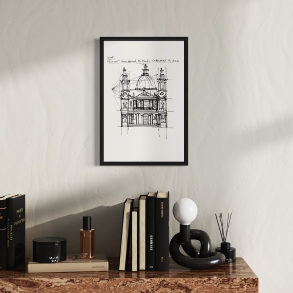 St. Paul's Cathedral (2015) | custom poster by Danyealah Green-Lemons ...