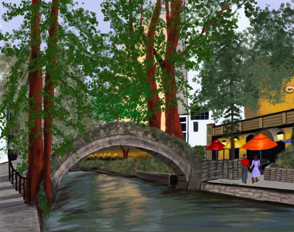 River Walk by Susan Reich | Artwork Archive