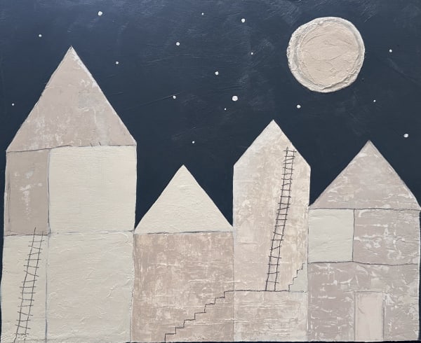 Home at Night by Gretchen Bidic | Artwork Archive