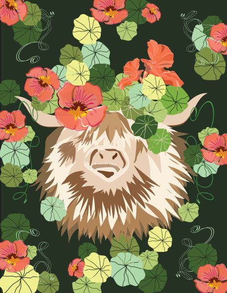 Collection Highland Cow Series from Jen Haefeli | Artwork Archive