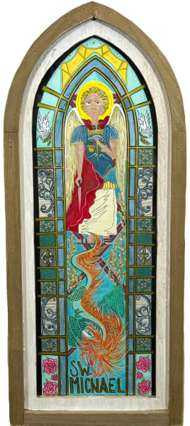 St. Michael & The Dragon by Jen Haefeli | Artwork Archive