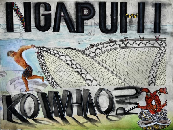 Ngāpuhi Kowhao Rau I by Dr Rangihiroa Panoho | Artwork Archive