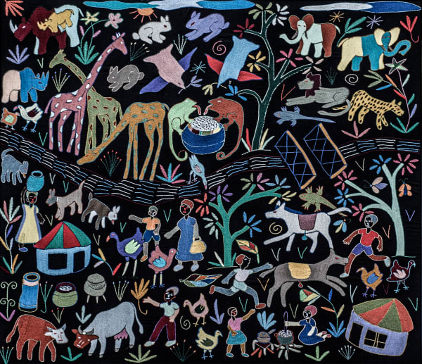 Mapula Cloth #2 of 3 from the collection of Metropolitan Community ...