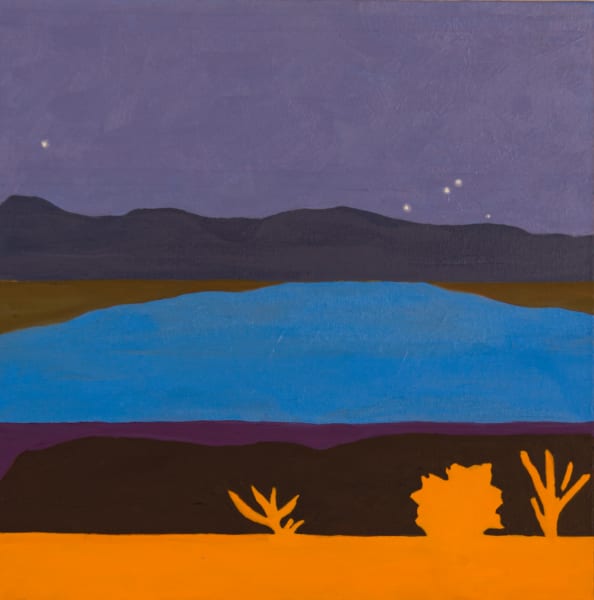 Orange Shrubs by Lisa Purdy | Artwork Archive