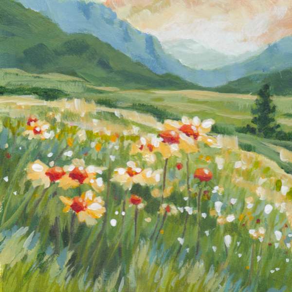 Mountain Meadow by Cheryl Potter | Artwork Archive