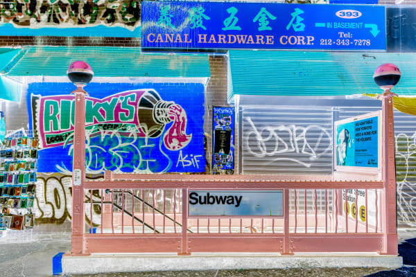 Inverted Realities - Canal Street Subway by Mendelson Fine Art ...