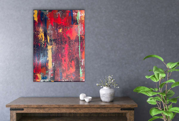 Layers of time 30.5 x 40.5 by Sandra chu | Artwork Archive