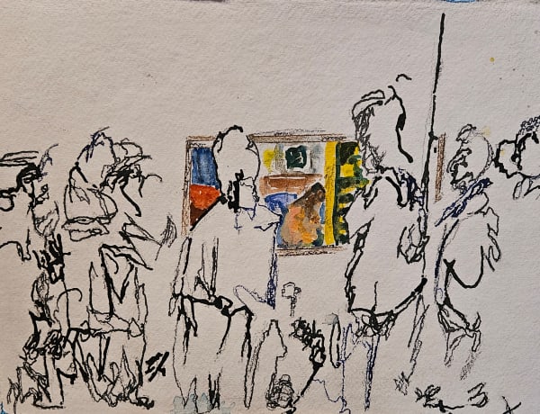 Hopper Show at Whitney #2 by Ellen Frank | Artwork Archive
