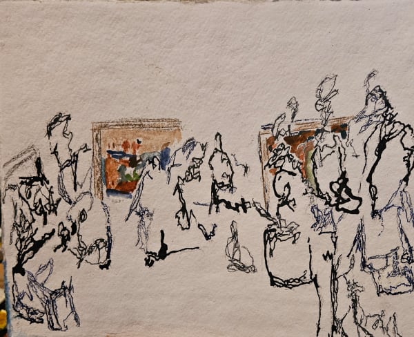 Hopper Show at Whitney #1 by Ellen Frank | Artwork Archive