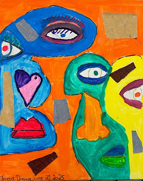 Picasso Inspired; Myriad of Faces from the collection of Cool Arts ...