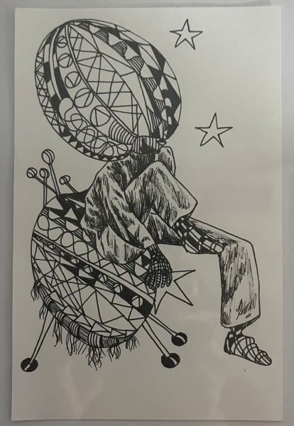 ‘Ubiquitious’ 2020, (Compendious Drawing) from the collection of Ronald ...