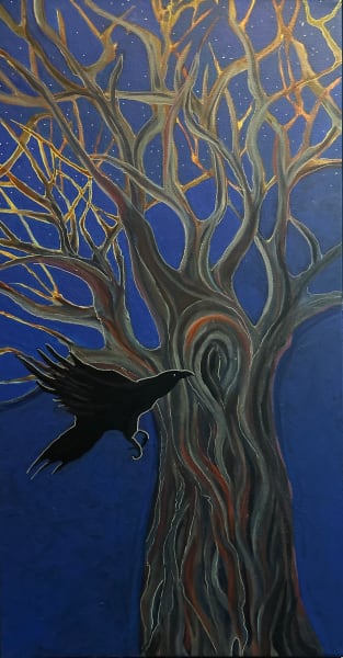 Raven Tree by Valerie Hodgson | Artwork Archive
