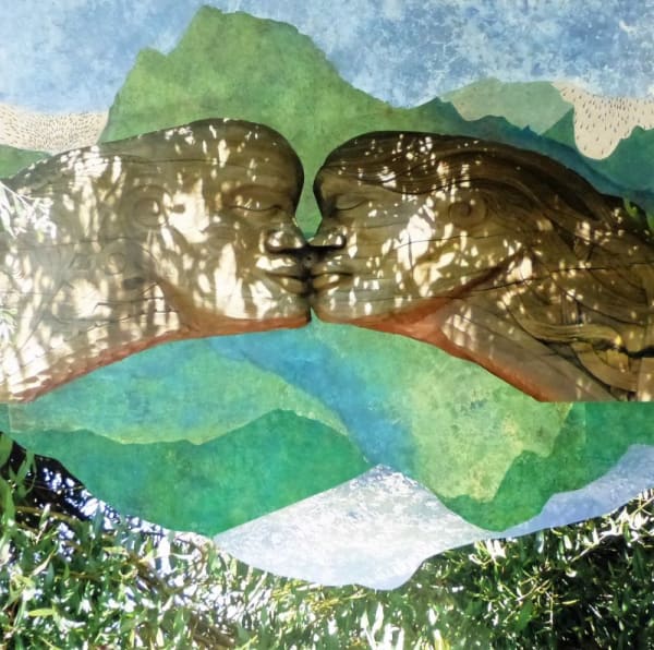 Calm is a power I by Roswitha Mueller Rohschnitt-Collagen | Artwork Archive