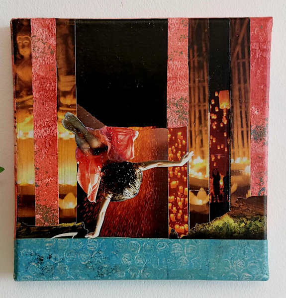 Don`t stop me now by Roswitha Mueller Rohschnitt-Collagen | Artwork Archive