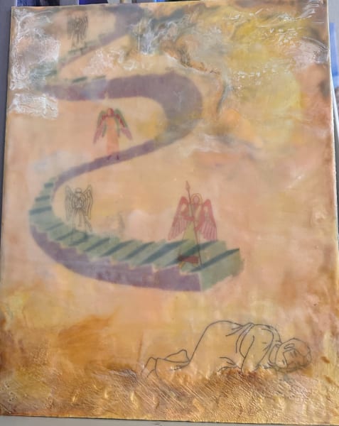 Bridge between Heaven and Earth by Rita Adams | Artwork Archive