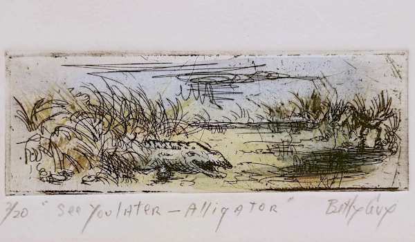 See you later - Alligator from the collection of The Betty Guy ...