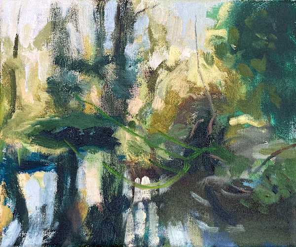 Pool at Milton Country Park by Ian Dugdale | Artwork Archive
