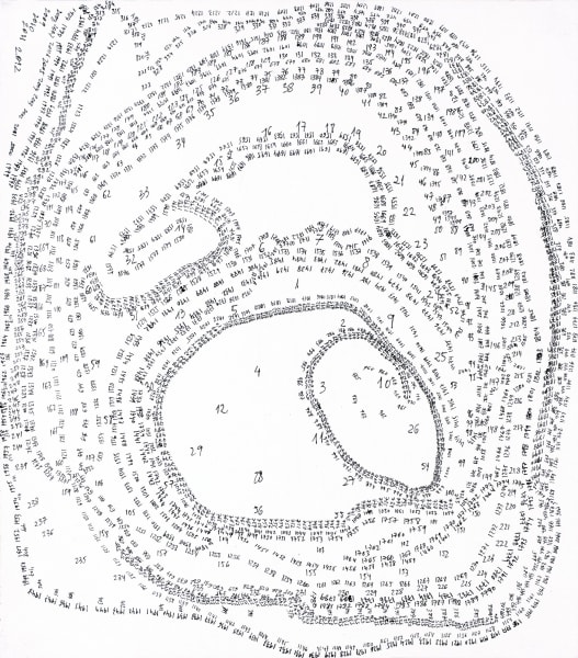 Drawing by Numbers by Bea Ortiz | Artwork Archive