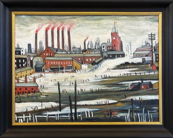 'Factory Scene' After L.S. Lowry from the collection of Paula Anderson ...