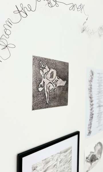 Message to my ancestors from the exhibition Too Much to Carry: Mana Mehrabian & Mary Coss ...